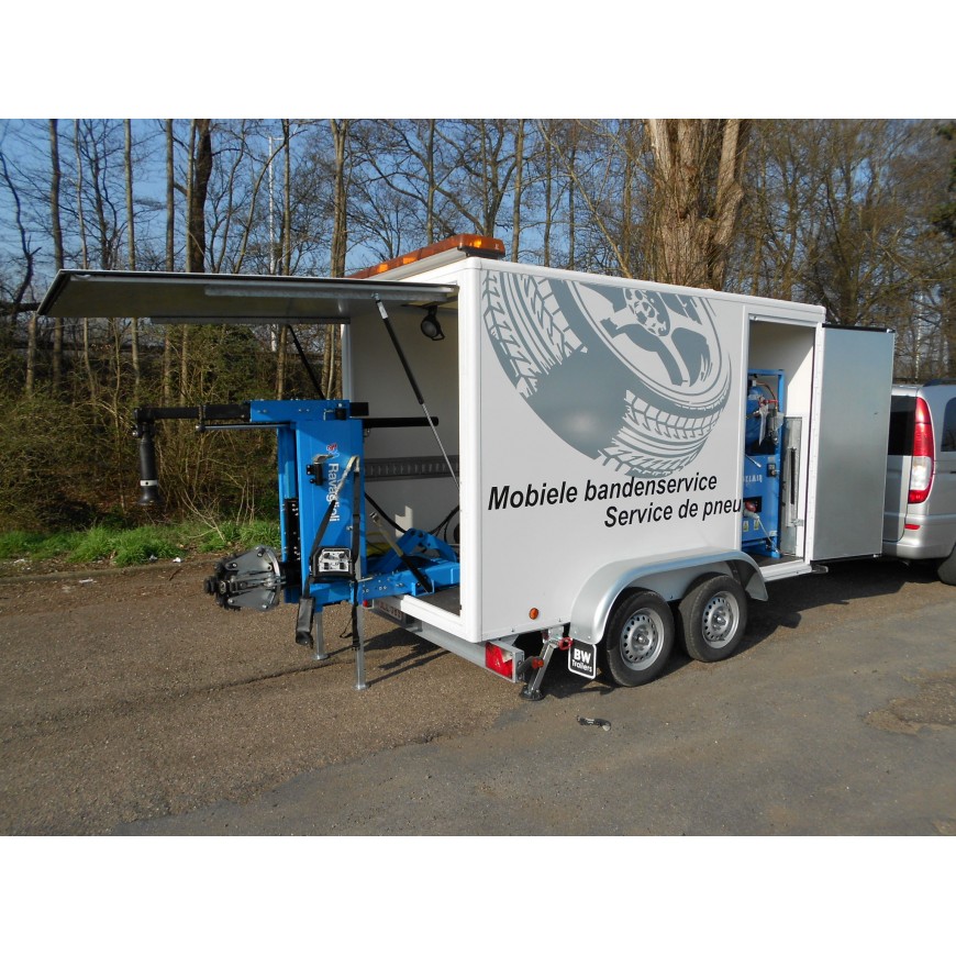 Remorque pour le service mobile - Techno Automotive Equipment